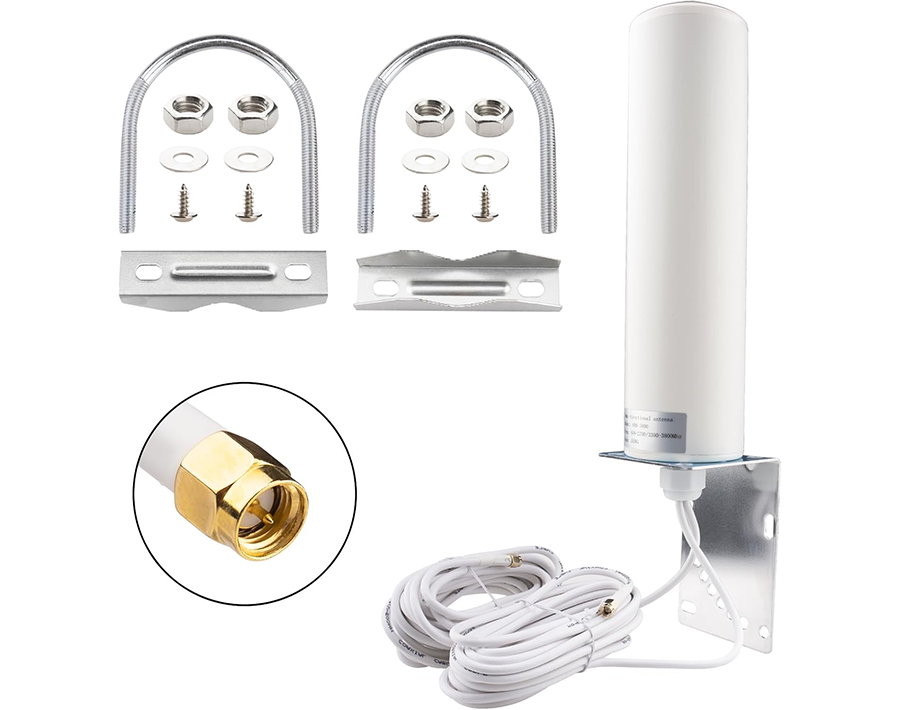 BOOBRIE Upgraded 4G 5G LTE Antenna Outdoor 10dBi 698-2700 3300-3800MHz